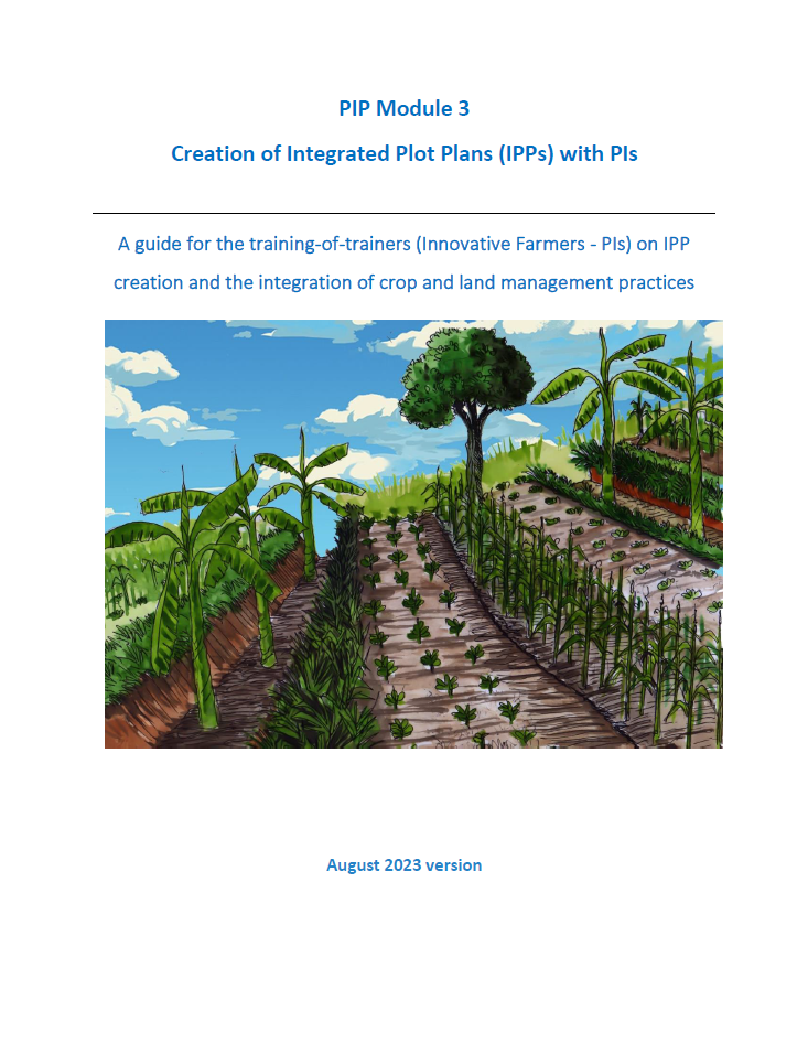 PIP Module 3 - Creation of Integrated Plot Plans (IPPs) with PIs ...
